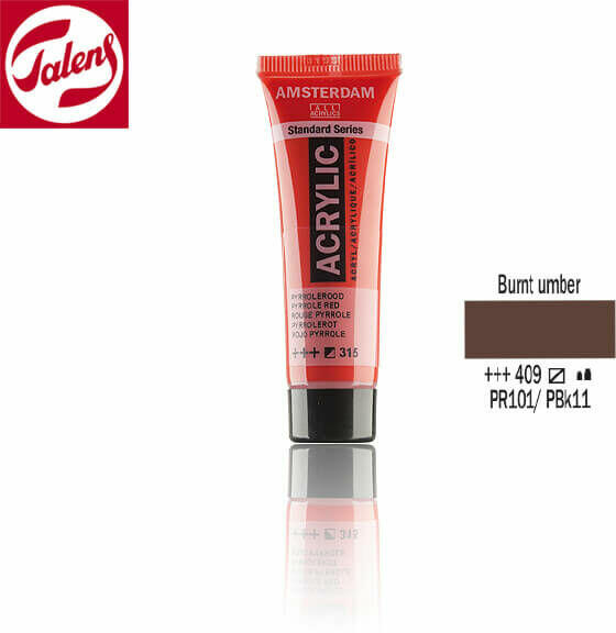 Vásárlás: Royal Talens Amsterdam 409 burnt umber 20 ml Akrilfesték árak ...