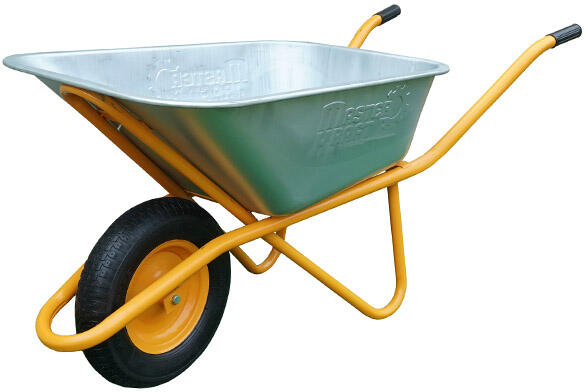 Roaba pentru constuctie, cuva 100L zincata, roata gonflabila, RM3 ...