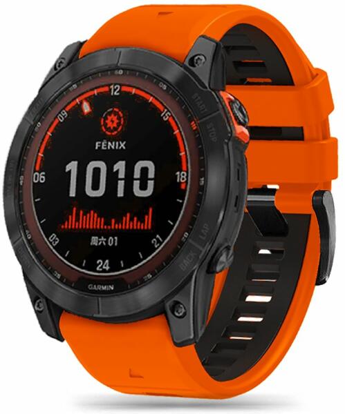 DOOP Curea Din Silicon Pentru Garmin 26mm Fenix 3 / 5x / 3hr / 5x Plus ...
