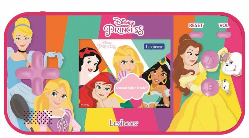 Lexibook Consola compacta Cyber Arcade Lexibook Disney Princess, 150 ...