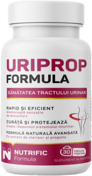 NUTRIFIC Uriprop formula, 30 capsule, Nutrific (Suplimente nutritive) - Preturi