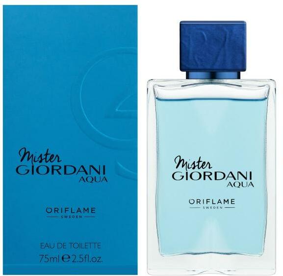 Oriflame Mister Giordani Aqua EDT 75 ml Preturi Oriflame Mister ...