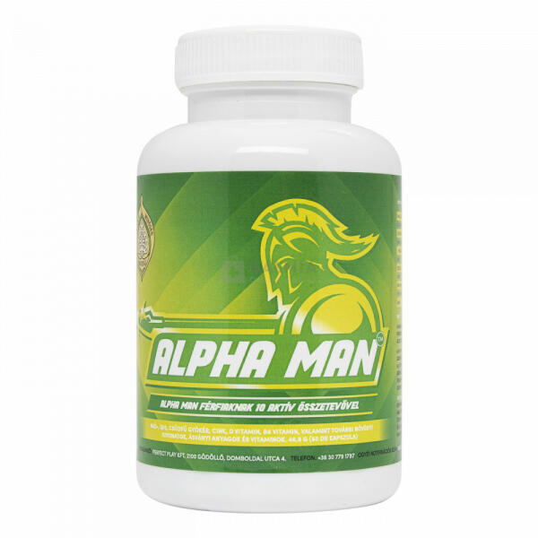 Vásárlás: Alpha Man férfiaknak kapszula 60db Táplálékkiegészítő árak ...