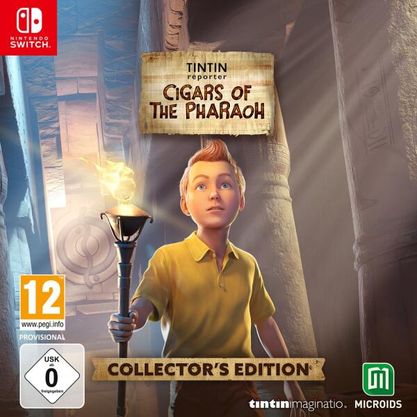 Microids Tintin Reporter Cigars of the Pharaoh [Collector's Edition ...