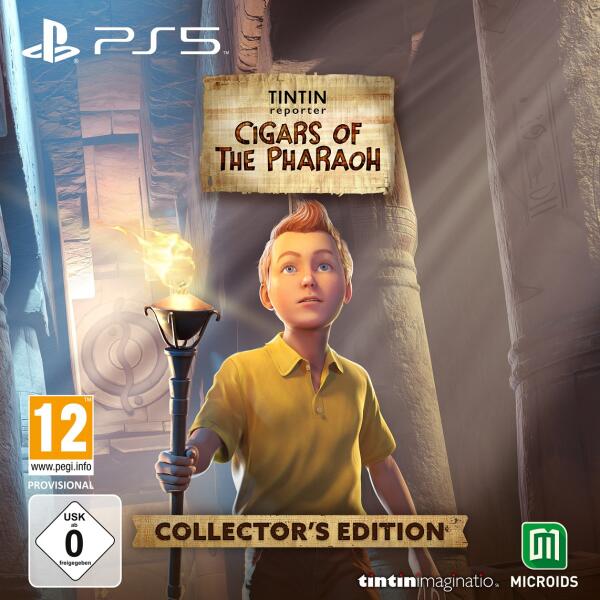Microids Tintin Reporter Cigars of the Pharaoh [Collector's Edition ...