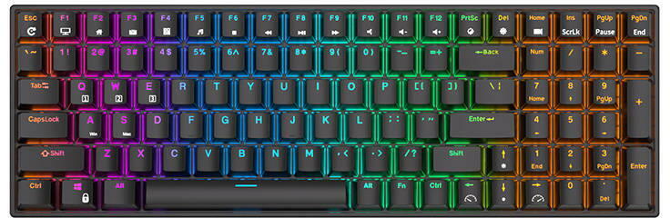 Royal Kludge RK100 RGB Brown (33675) Tastatura - Preturi