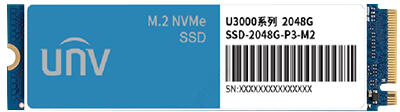 Uniview U3000 2TB M.2 (SSD-2048G-P3-M2) (Solid State Drive SSD intern ...