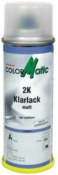 COLORMATIC Spray lac mat 2K cu activator COLORMATIC 200ml (375330 ...