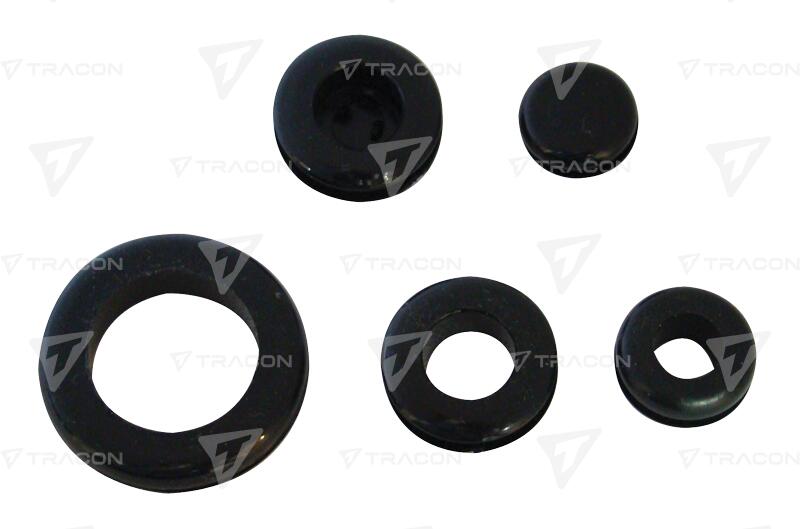 TRACON Inel de trecere din cauciuc pentru cablu, deschis B=7, 2mm, C ...