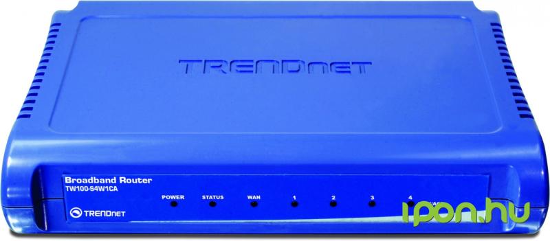 TRENDnet Broadband 4 (TW100-S4W1CA) router vásárlás, olcsó TRENDnet ...