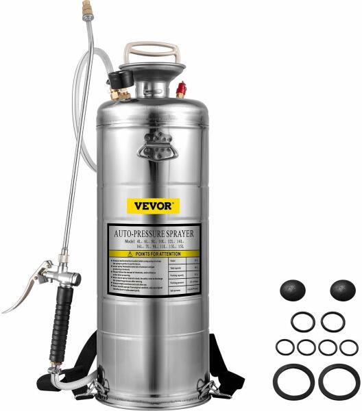 Vásárlás: VEVOR Auto Pressure Sprayer 12 l Permetező árak ...
