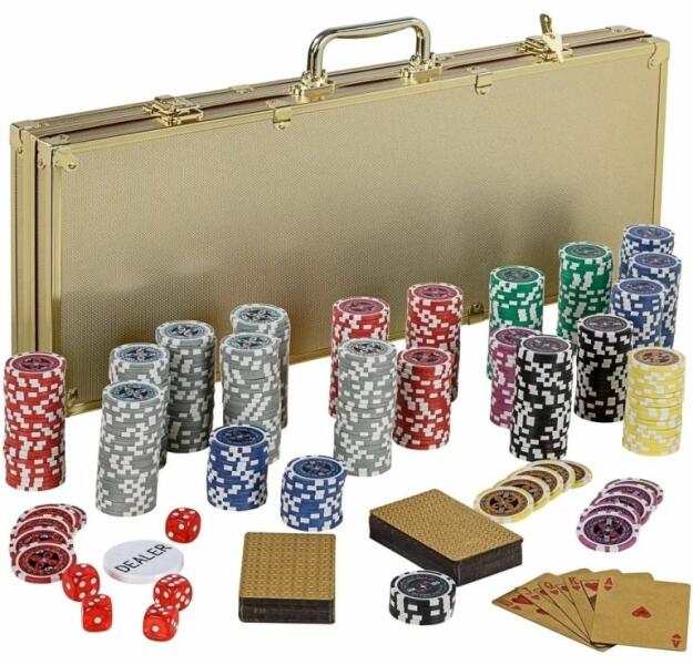 Vásárlás: GamesPlanet® GamesPlanet Póker szett Gold Edition 500 lézer ...