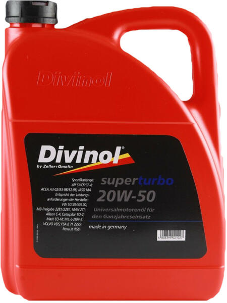 DIVINOL Super Turbo 20W-50 5 l (Ulei motor) - Preturi