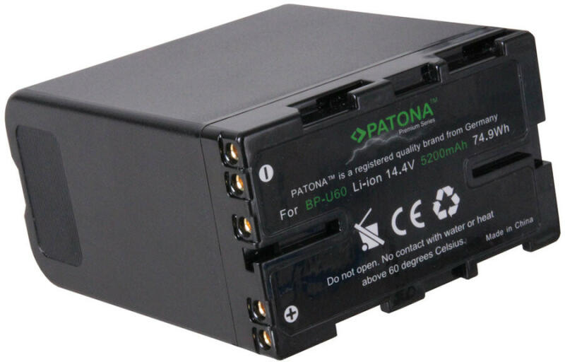 Acumulator replace PATONA Premium pentru Sony BP-U60 (Acumulator foto - video) - Preturi