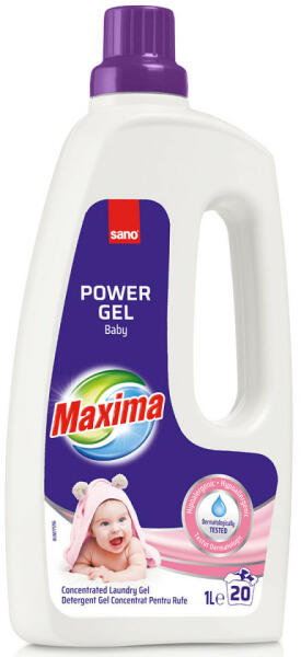 Sano Maxima Baby Power Gel 1 l (Detergent lichid, detergent gel) - Preturi