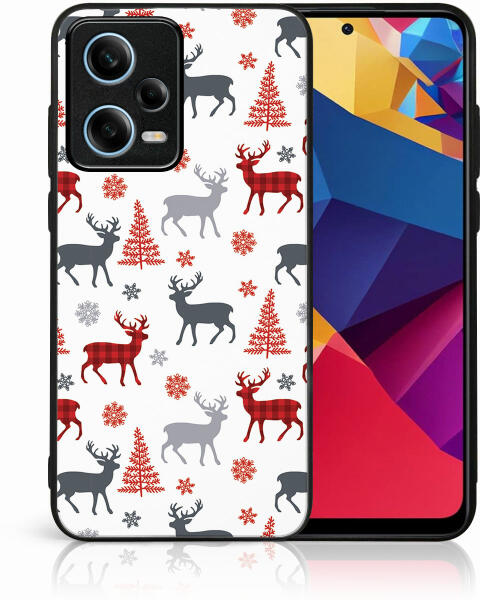 Husă PROTEMIO MY ART cu design de Crăciun Xiaomi Redmi Note 12 5G DEER ...