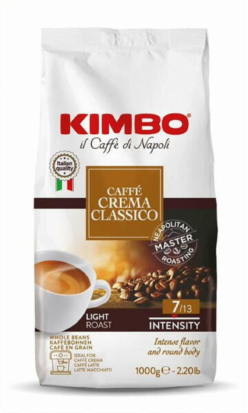 KIMBO Caffe Crema Classico boabe 1 kg (Cafea) - Preturi