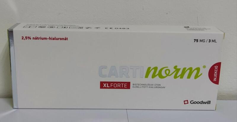 Vásárlás: Goodwill Pharma Cartinorm XL Forte injekció 75 mg/3 ml ...