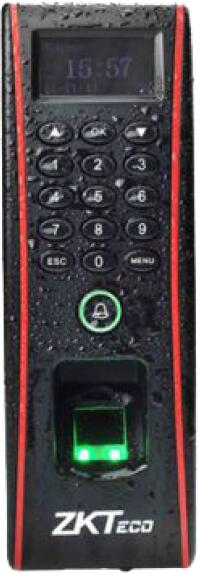 ZKTECO Controler de acces cu functie de pontaj, cu cititoare de ...