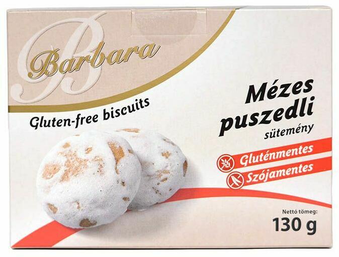 Vásárlás: Barbara Gluténmentes mézes puszedli 130 g Desszert árak ...