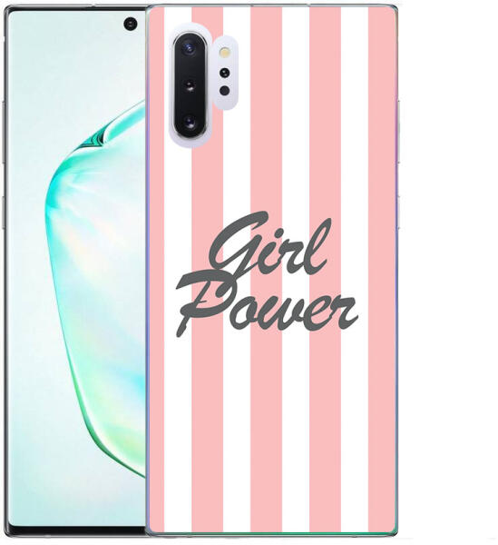 PROTEMIO MY ART Protective cover Samsung Galaxy Note 10 Plus GIRL POWER ...