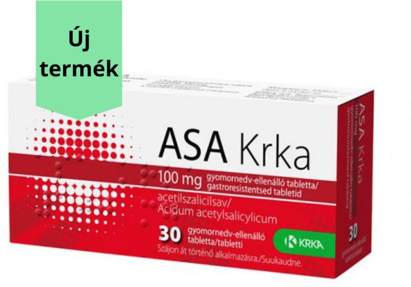 Vásárlás: Asa Krka 100 mg gyomornedv-ellenálló tabletta 30x ...