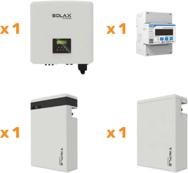 SOLAX Set invertor trifazat 10kW SolaX, X3-HYBRID-10.0-D G4.2, baterie ... SOLAX Set invertor trifazat 10kW SolaX, X3-HYBRID-10.0-D G4.2, baterie ...