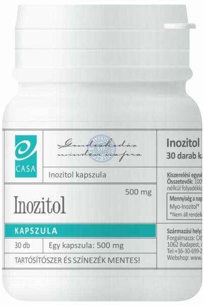 Vásárlás: CASA Inozitol kapszula 30 db Táplálékkiegészítő árak ...