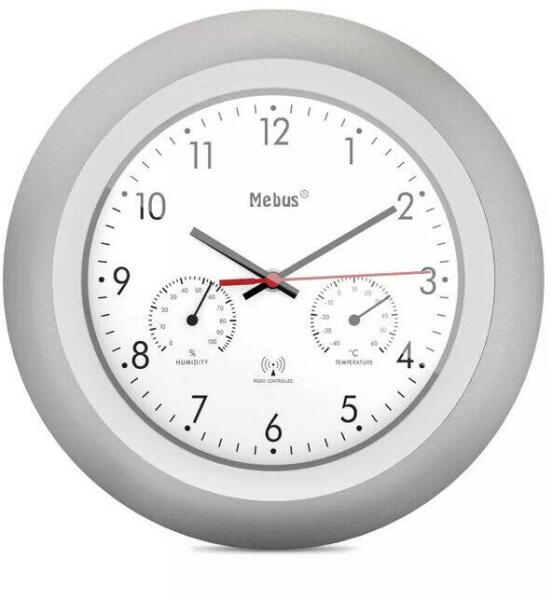 Mebus Ceasuri decorative Mebus 19450 Radio controlled Wall Clock w ...