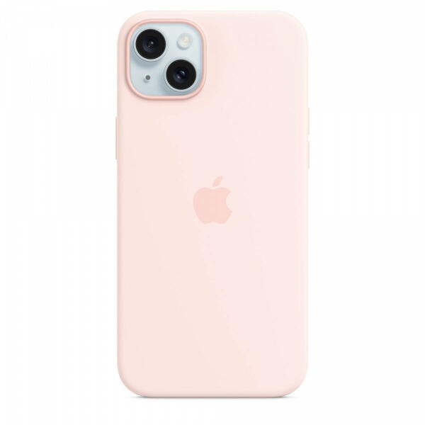Vásárlás: Apple iPhone 15 Plus MagSafe Silicone cover light pink ...