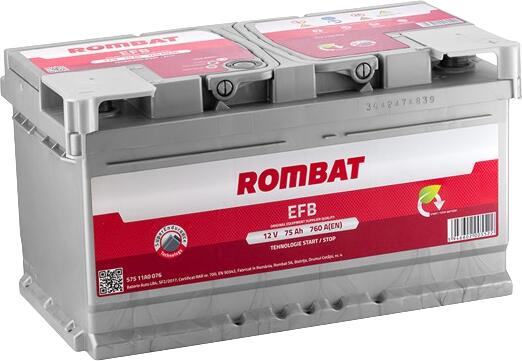 ROMBAT EFB 95Ah 850A right+ (Acumulator auto) - Preturi