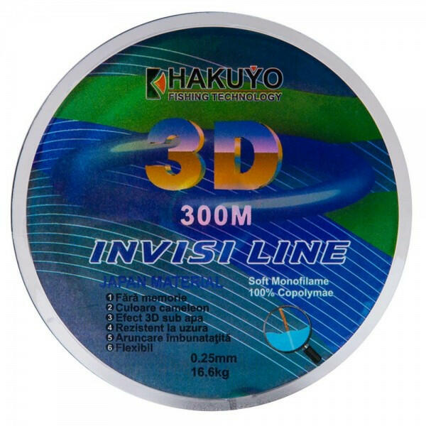 Hakuyo Fir monofilament 3D, 300m, 0.35 mm (Fir pescuit) - Preturi