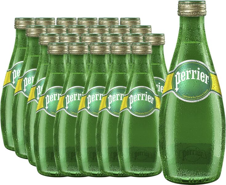 Perrier - Apa minerala carbogazoasa - 24 buc. X 0.33L - sticla (Ape ...