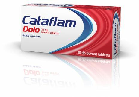 Vásárlás: Cataflam Dolo 25 mg bevont tabletta 30x Táplálékkiegészítő ...