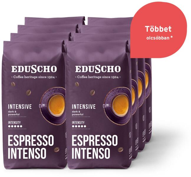 Vásárlás: Tchibo Eduscho Espresso Intenso - 8x1 kg szemes, pörkölt kávé ...