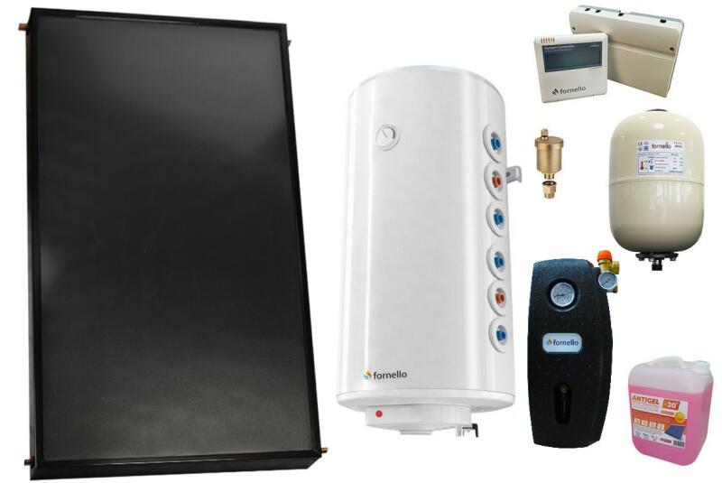 Fornello Pachet premium sistem solar presurizat, Panou solar plan ...