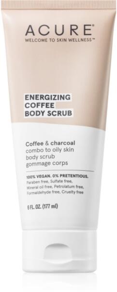 ACURE Energizing exfoliant de corp, cu cafea 177 ml (Crema abraziva ...