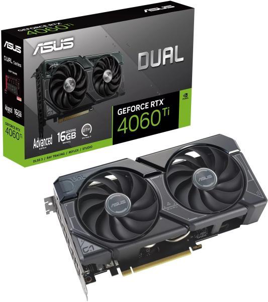 ASUS GeForce RTX 4060 Ti Dual Advanced Edition OC 16GB GDDR6 128bit ...