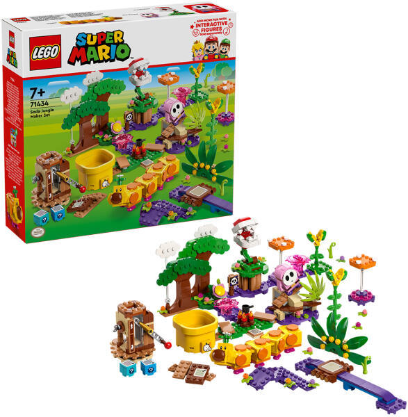 LEGO® Super Mario™ - Soda Jungle Maker Set (71434) (LEGO) - Preturi