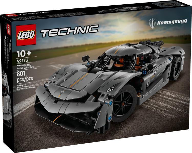 LEGO® Technic - Koenigsegg Jesko Absolut Grey Hypercar (42173) (LEGO ...