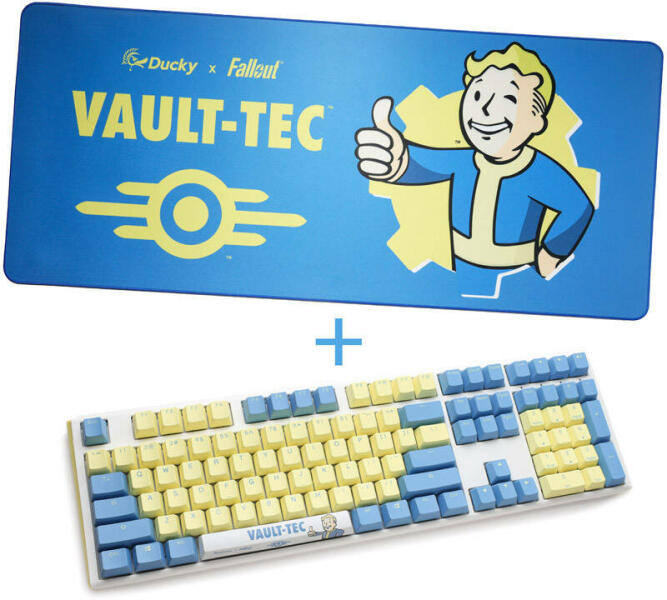 King Kits Ducky x Fallout Vault-Tec Limited Edition One 3 MX-Silent-Red ...