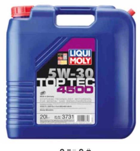 Vásárlás: LIQUI MOLY Top Tec 4500 5w-30 20 l Motorolaj árak ...