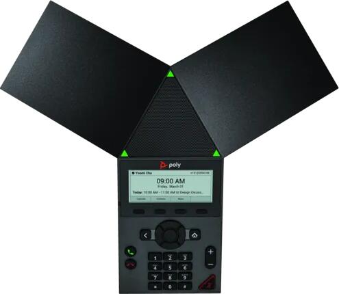 HP Poly Trio 8300 IP Conference Phone and PoE-enabled No Radio (830A0AA ...