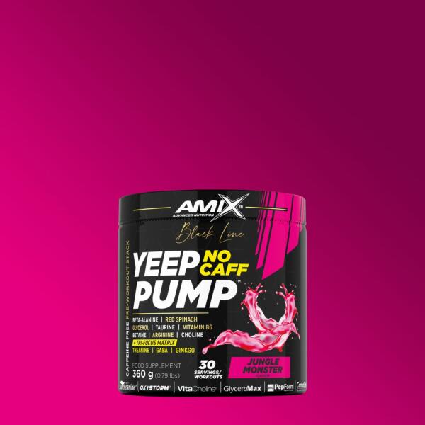 Vásárlás: Amix Nutrition - Yeep Pump No Caff - Caffeine Free Pre-workout Stack - 360 G - Jungle ...