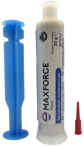 ENVU Max Force Platin gel seringa 30G solutie insecticid anti gandaci ...