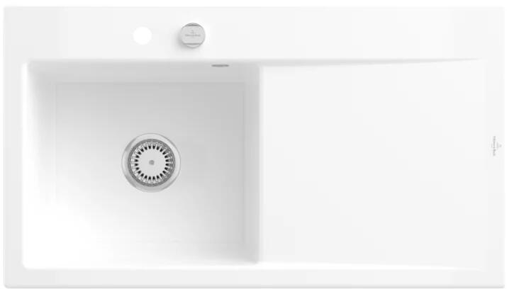 Vásárlás: Villeroy & Boch Subway kerámia mosogató 90x51 cm fehér ...