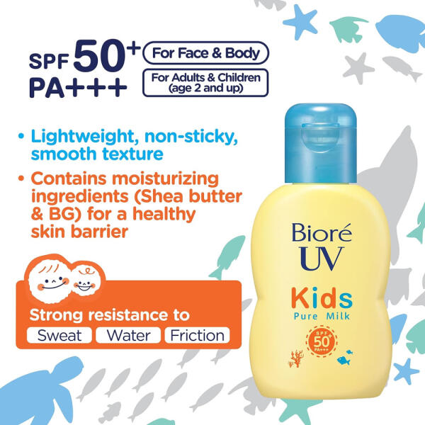 Vásárlás: Bioré - UV Kids Pure Milk Sunscreen SPF50 PA +++ (70ml ...