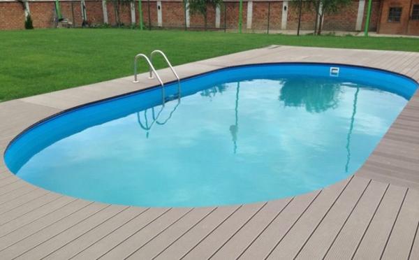 Hobby Pool Kit piscina otel ovala Hobby Pool, Otel galvanizat, 700 x 350 x 150 cm (Piscina ...
