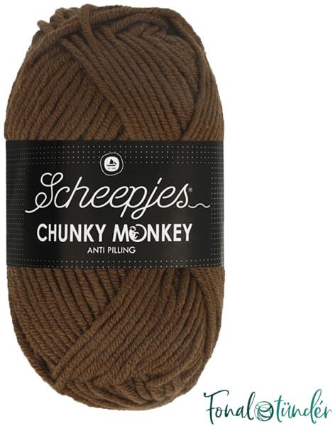 Vásárlás: Scheepjes Chunky Monkey 1054 Tawny - sötétbarna akril fonal ...