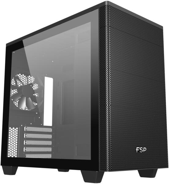 FSP CST360 Black ház árak, olcsó Számítógép ház akció, PC ház boltok